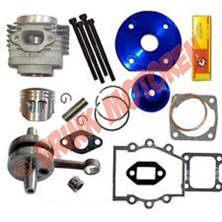 Minibike Minicrosser tuning big bore cilinder kit type 2 | BRINKMOTOREN.NL